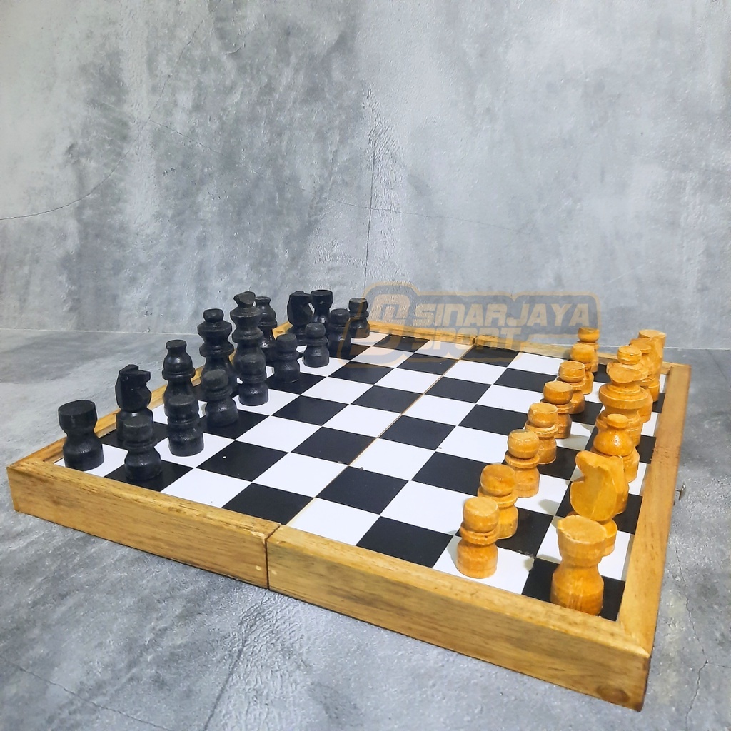 Jual Papan Catur Kayu Bidak Kayu Karpov | Shopee Indonesia