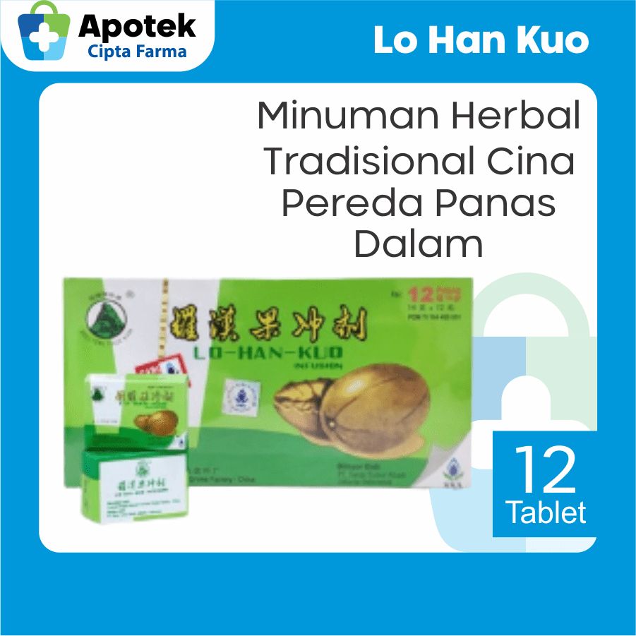 Jual Lo Han Kuo Infusion Lohankuo Lu Han Kuo Lou Han Kuo Tablet Lohanko ...