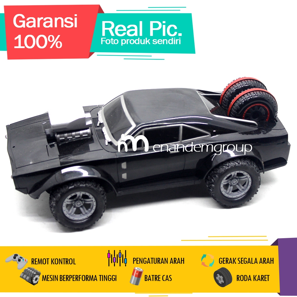 Jual Mainan Mobil Remot Kontrol RC Sedan Balap Muscle Car Dodge RCNB ...