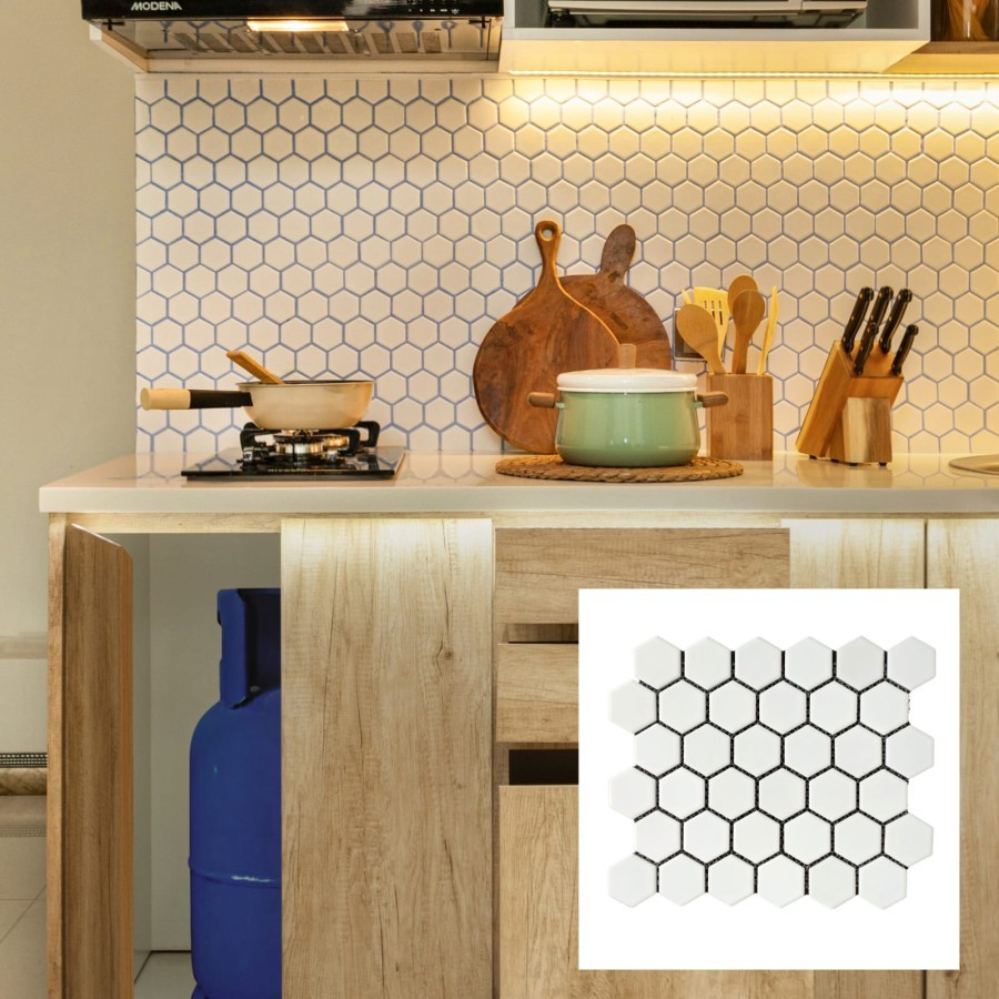 Jual Mosaic Dinding Dapur Backsplash Modern/Mosaic Dinding Kamar Mandi ...