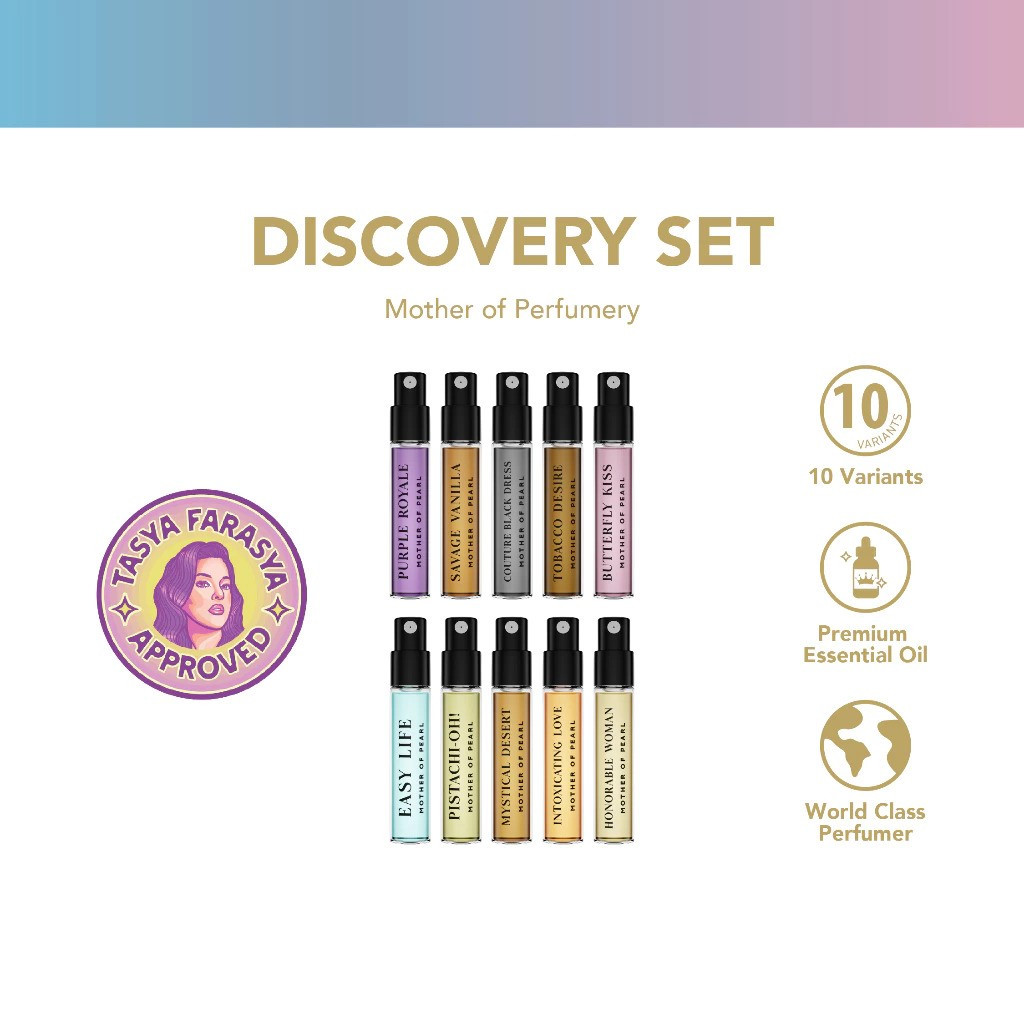Jual LIVI - MOP - Mother Of Pearl Eau De Perfume DISCOVERY SET 10 ...