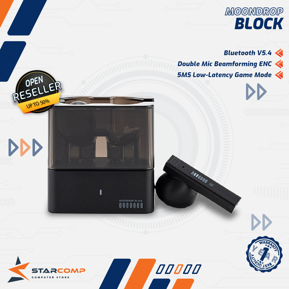 Jual Moondrop Block Travel True Wireless Bluetooth TWS Earphones ...