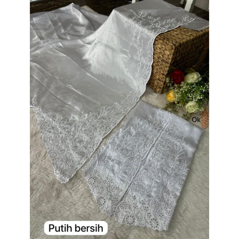 Jual Kain Bordir Shimer Silk Terbaru | Kebaya Bali | Kebaya Brokat ...