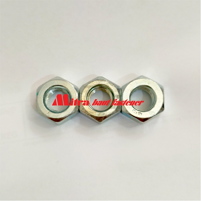 Jual 3/8 Mur Besi Nut Only Hexagon Drat Kasar Inchi UNC | Shopee Indonesia