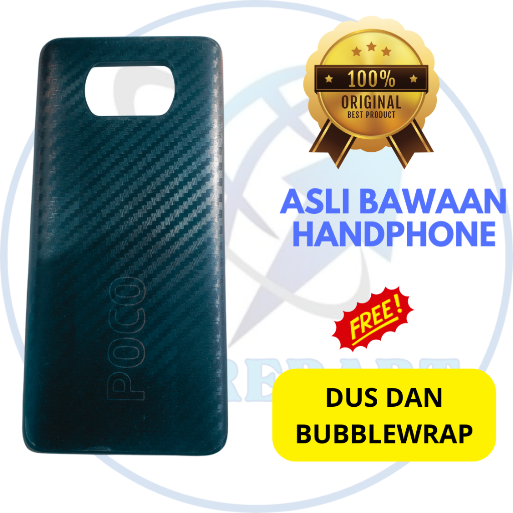 Jual backdoor xiaomi poco x3 pro ori copotan - back cover - tutup ...