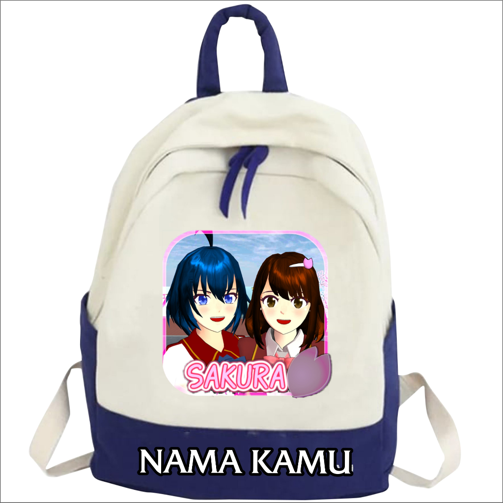Jual Tas Karakter Sakura School Ransel anak Perempuan Tas Sekolah Anak ...