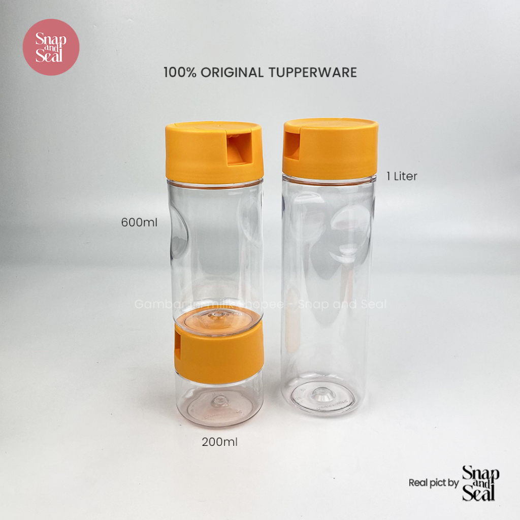 Jual Tupperware large table dispenser set (3 pcs) botol minyak atau ...