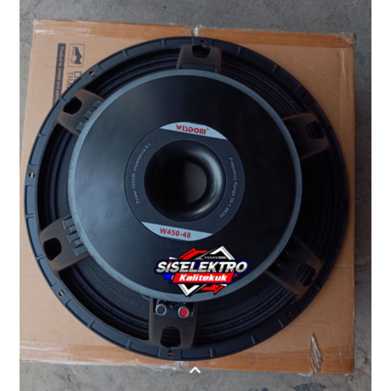 Jual Speaker 18 Inch Wisdom w450-48 w45048 | Shopee Indonesia