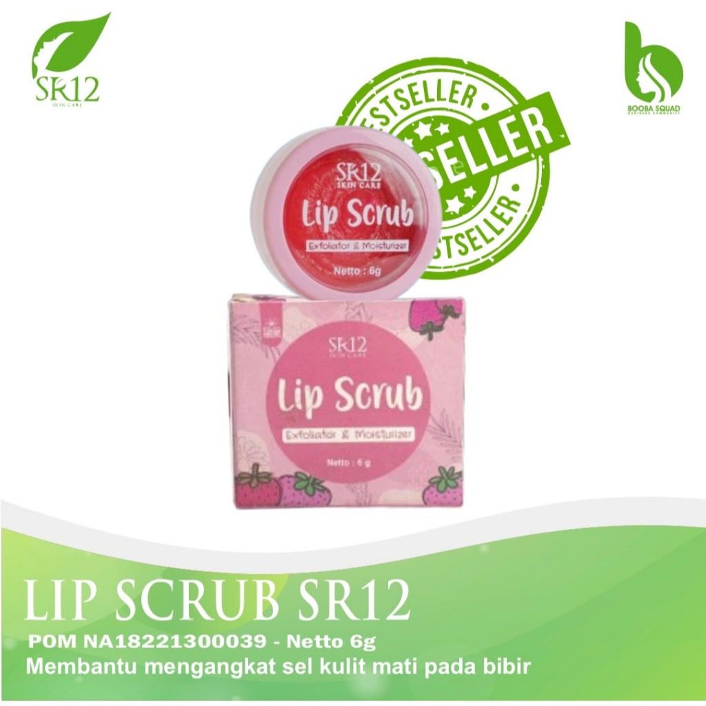 Jual LIP SCRUB SR12 / LIP SCRUB perawat bibir Exfoliator Moisturizer ...