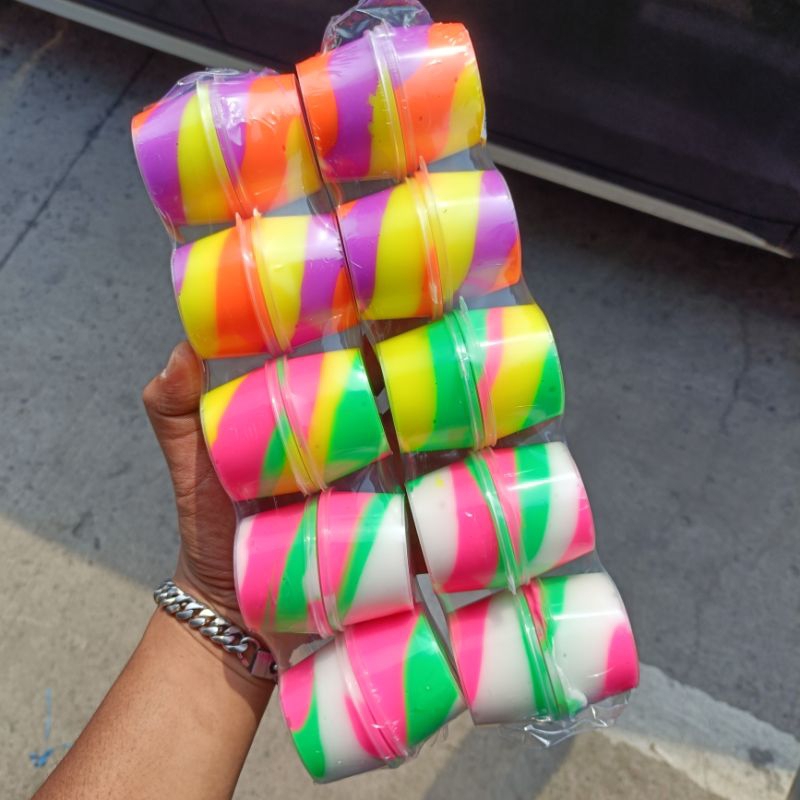 Jual Mainan slem anak multiwarna JUMBO isi 10 pcs | Shopee Indonesia
