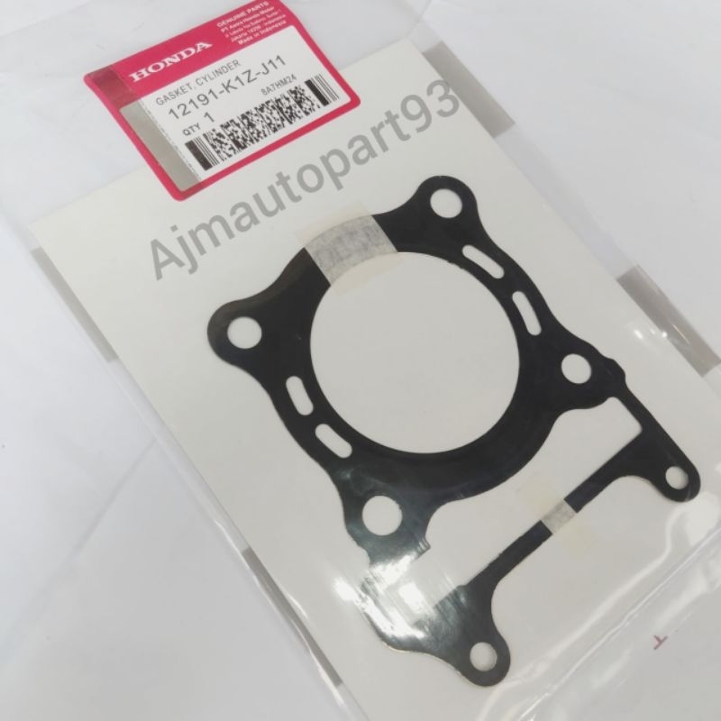 Jual original paking blok gasket blok head honda pcx 150 pcx 160 vario 160 adv ahm kode prat KIZ ...