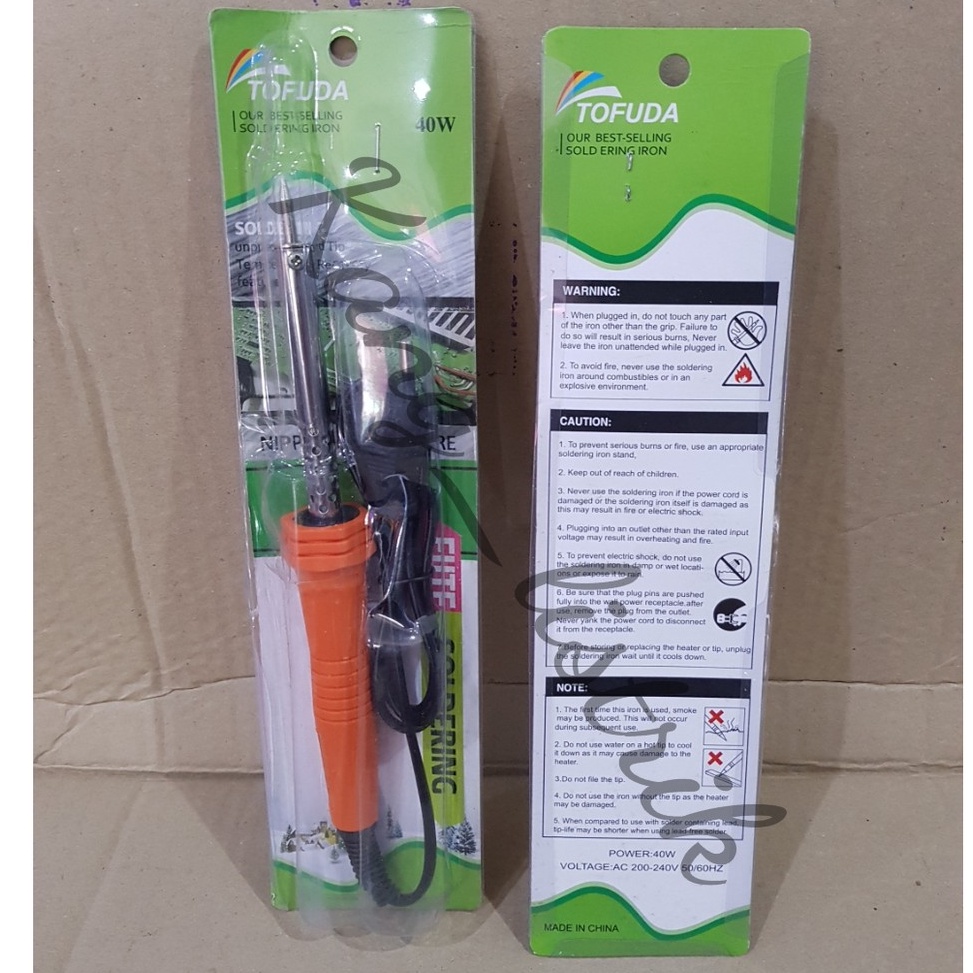 Jual Solder PVC Orange Tofuda 4 Watt | Shopee Indonesia