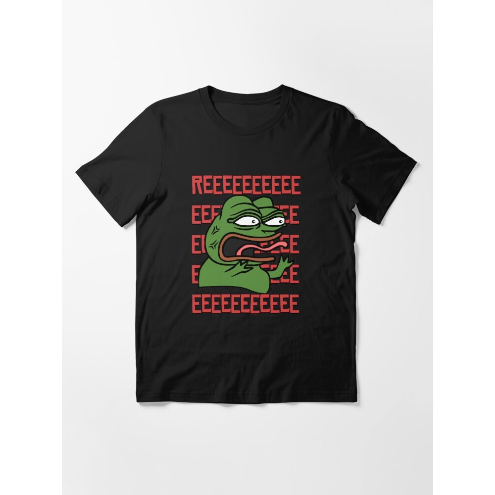Jual Kaos Meme Pepe The Frog Reeee Rare Dank Memes Tshirt | Shopee ...