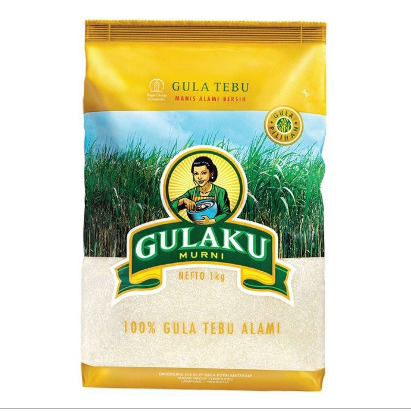 Jual Gulaku - gula pasir kuning 1 kg | Shopee Indonesia
