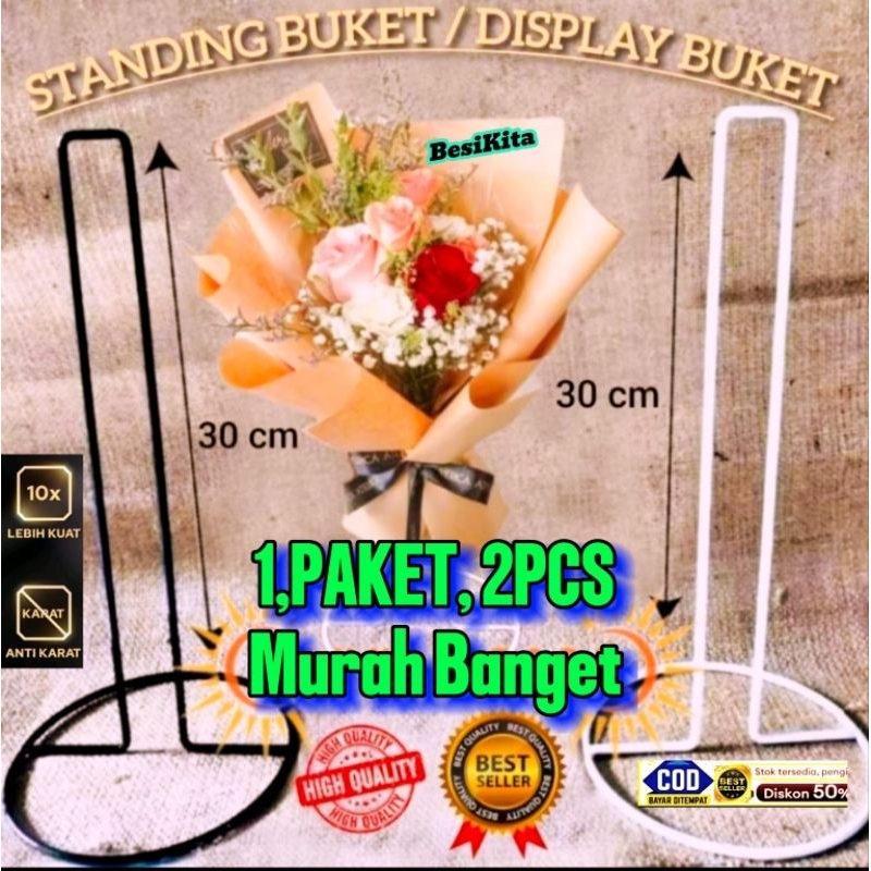 Jual Display Bouqet Standing Buket Bunga Standing Buket ...