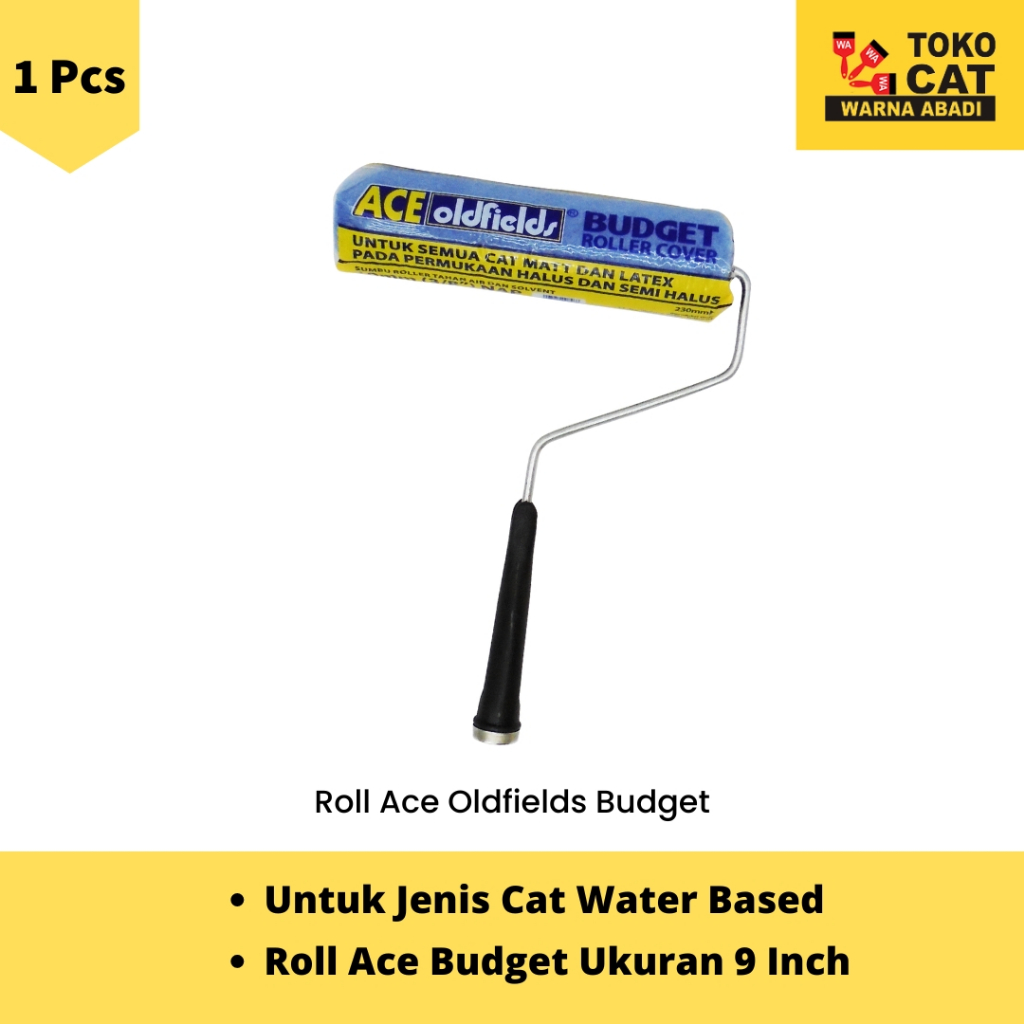 Jual ROL CAT ACE BUDGET 9INCH | Shopee Indonesia