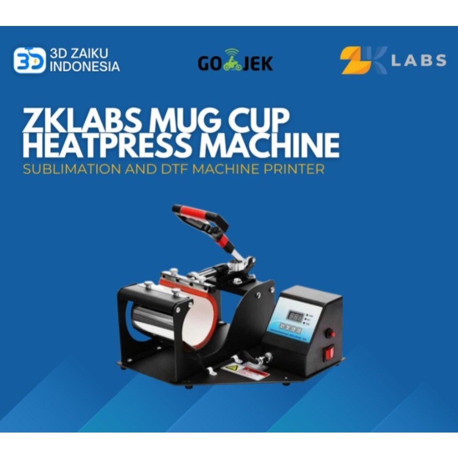 Jual ZKLabs Mug Cup Heatpress Machine for Sublimation and DTF Machine Printer | Shopee Indonesia