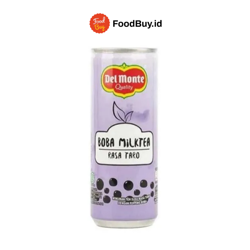 Jual Del Monte Boba Milktea Rasa Taro 240ml | Shopee Indonesia