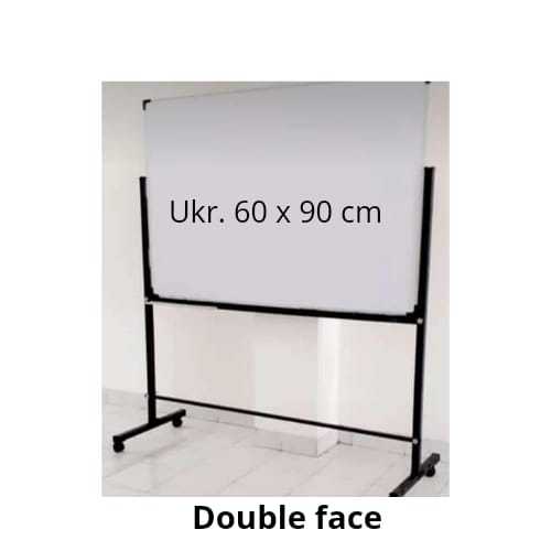 Jual Papan Tulis /White Board Double Face Standar ukuran 60 x 90cm ...
