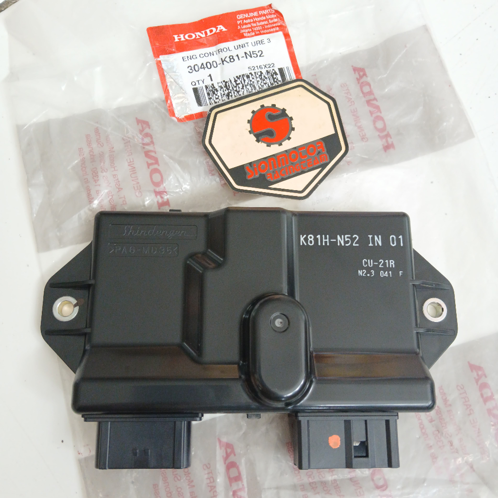 Jual 30400-K81-N52 ECU Beat Fi New 2019 Original Asli Honda AHM ...