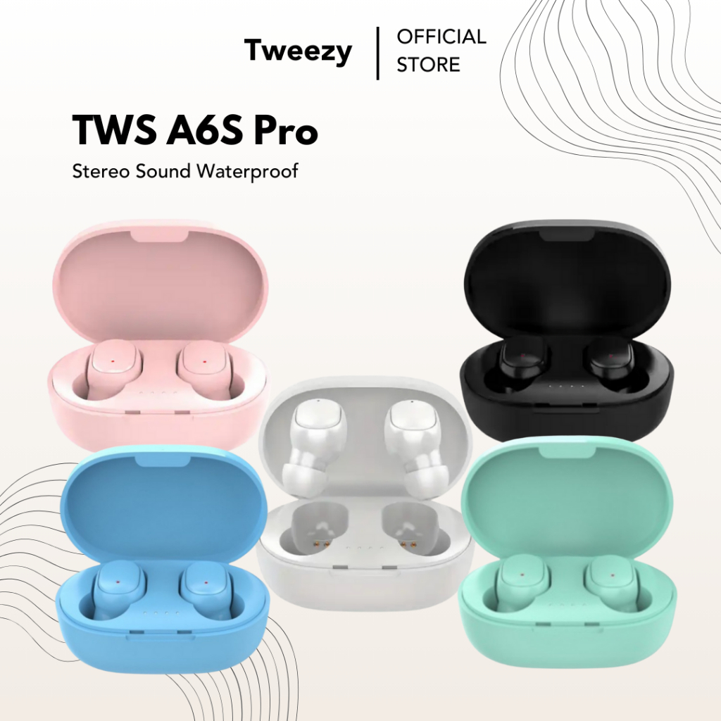 Jual TWS A6S Pro Wireless Earbuds Earphone Bluetooth V5.1 V5.3 Headset ...