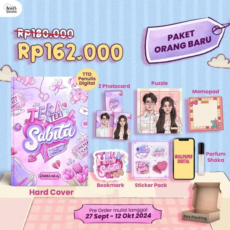 Jual [PRE ORDER] Novel Au Teka Teki Sabita | Shopee Indonesia