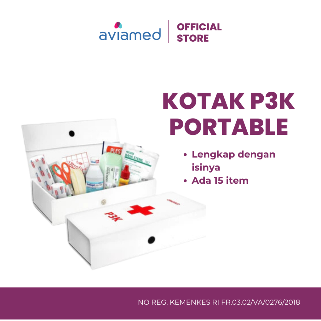 Jual Kotak P3K Lengkap Dengan Isi | Kotak P3K Mini | Kotak P3K Mobil ...