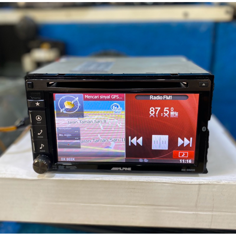 Jual Head Unit Double Din ALPINE INE-S920E Original mazda Biante | Shopee Indonesia