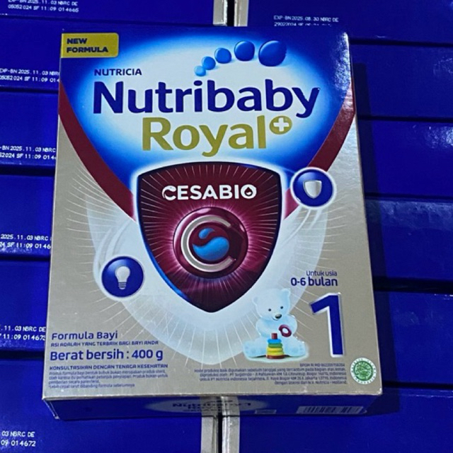Jual Nutribaby Royal Cesabio 1 0-6 Bulan 400gr | Nutribaby Casabio 1 0 ...