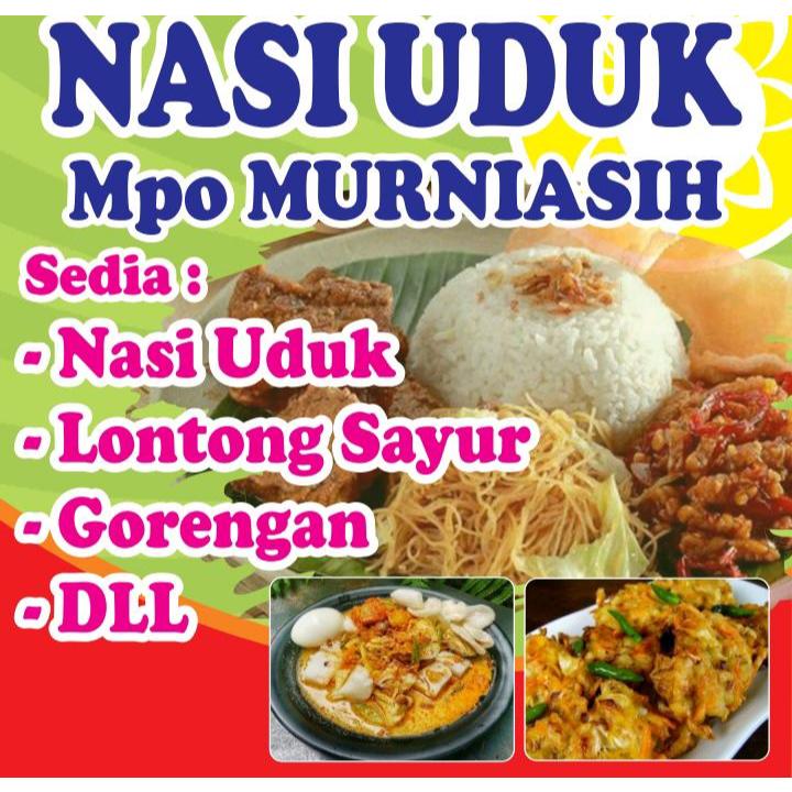 Jual (AZKA PRINT) cetak spanduk banner nasi uduk / nasi kuning ...