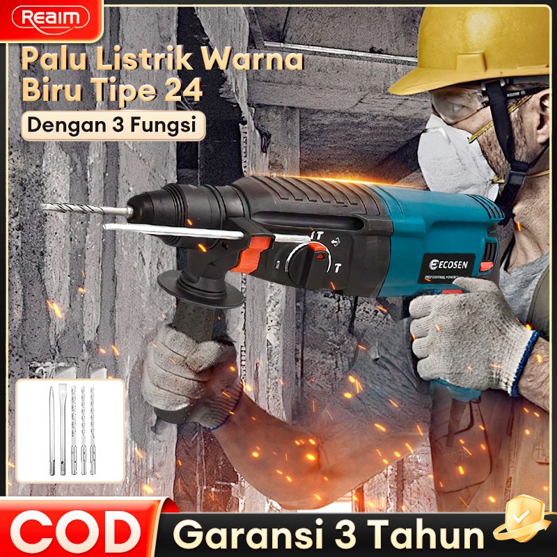 Jual REAIM Palu Drill beton/Hammer Drill Bor/Beton Jack Hammer/Rotary ...