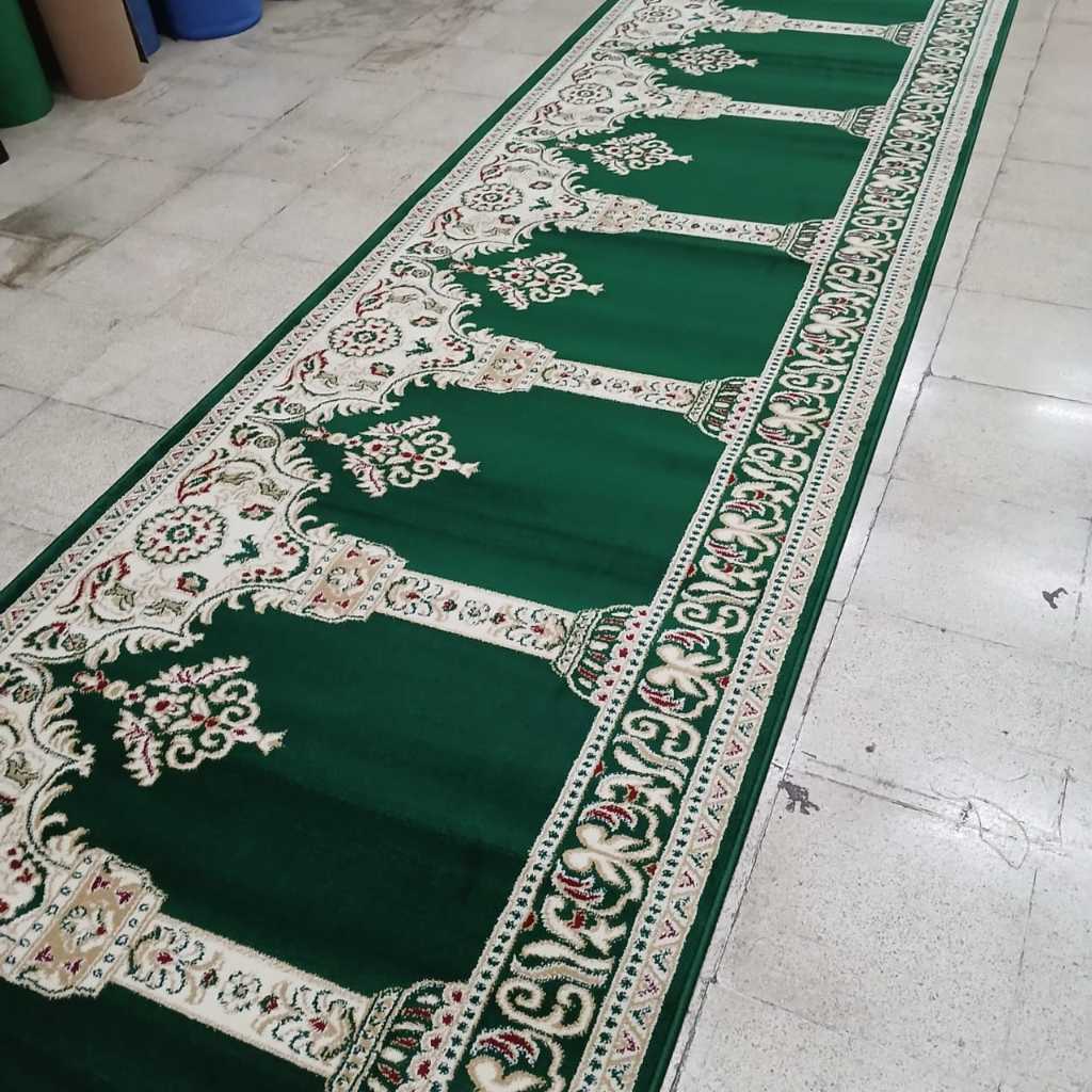 Jual Sajadah masjid turkey style design exclusive bahan Premium 1.2x6 m ...
