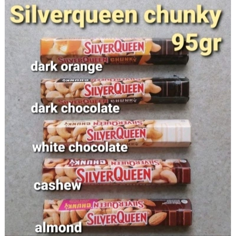 Jual Coklat SILVERQUEEN Chunky Bar 85gr | Shopee Indonesia Jual Coklat SILVERQUEEN Chunky Bar 85gr | Shopee Indonesia