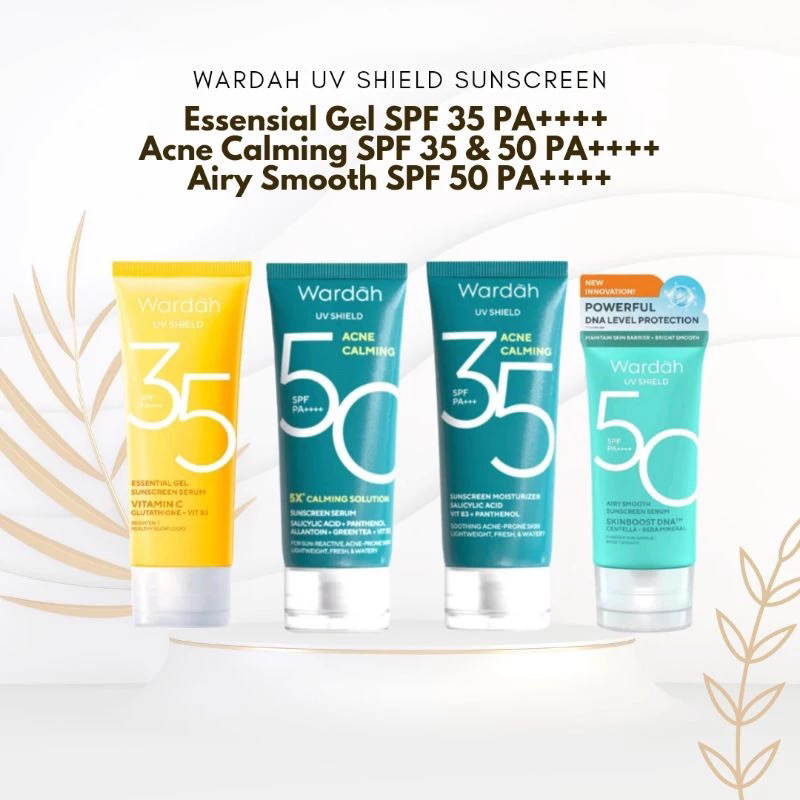 Jual WARDAH Sunscreen Gel SPF 30 PA+++ UV Shield 40ml | Shopee Indonesia