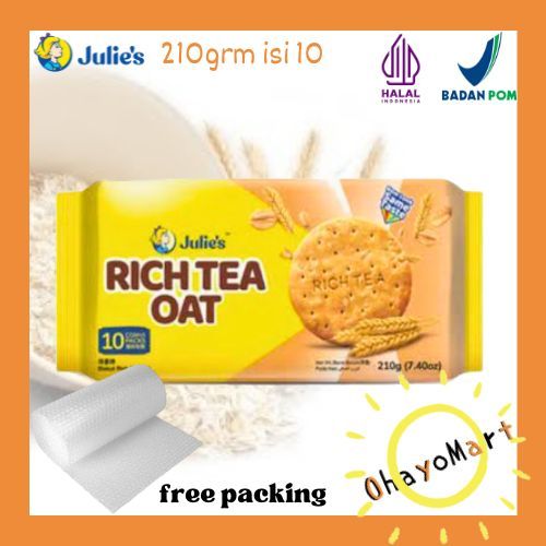 Jual Julies Rich Tea Oat / Biskuit Julie's rich tea oat / Biskuit oat ...