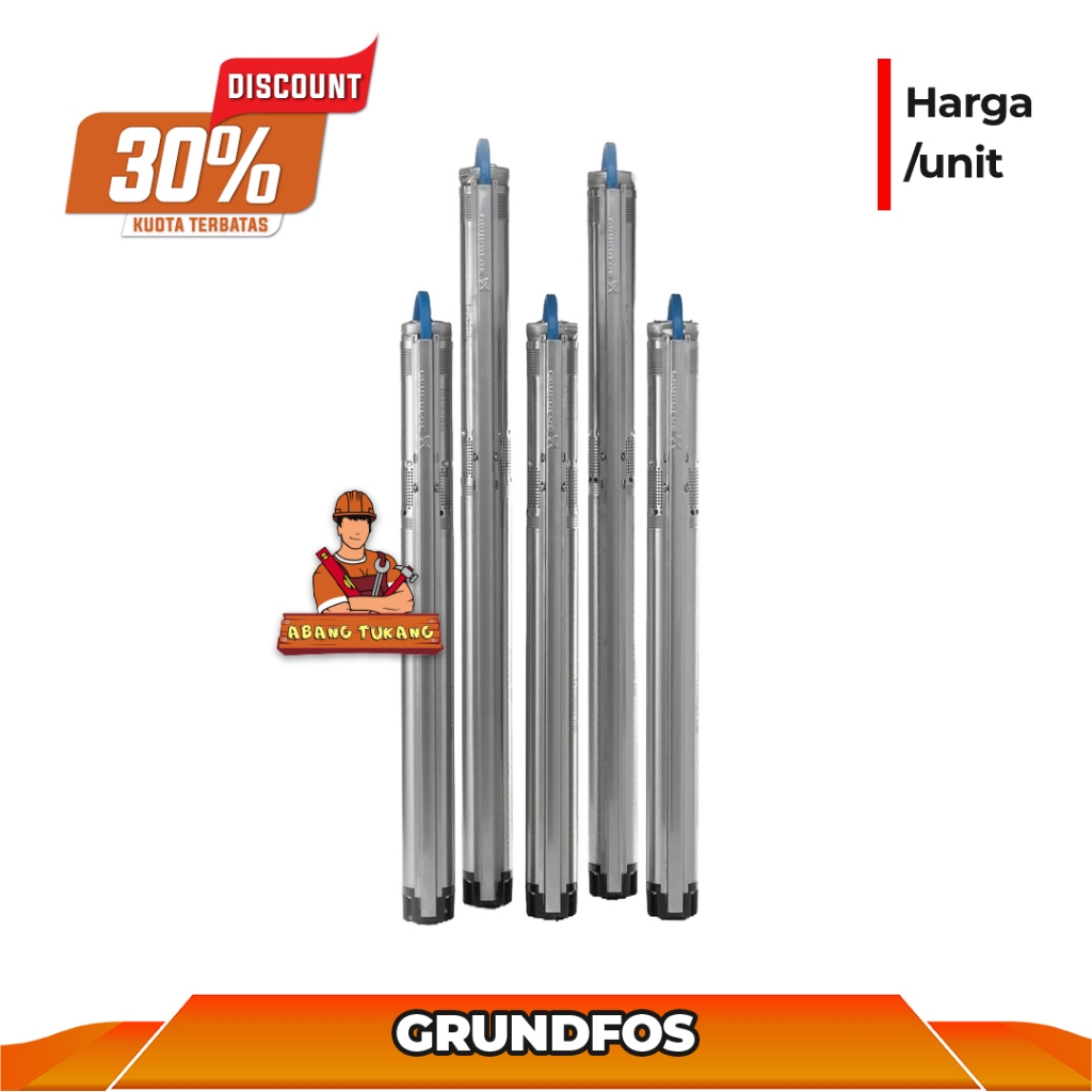 Jual Pompa Celup SQ 5-60 Submersible Grundfos SQ 5 60 | Shopee Indonesia