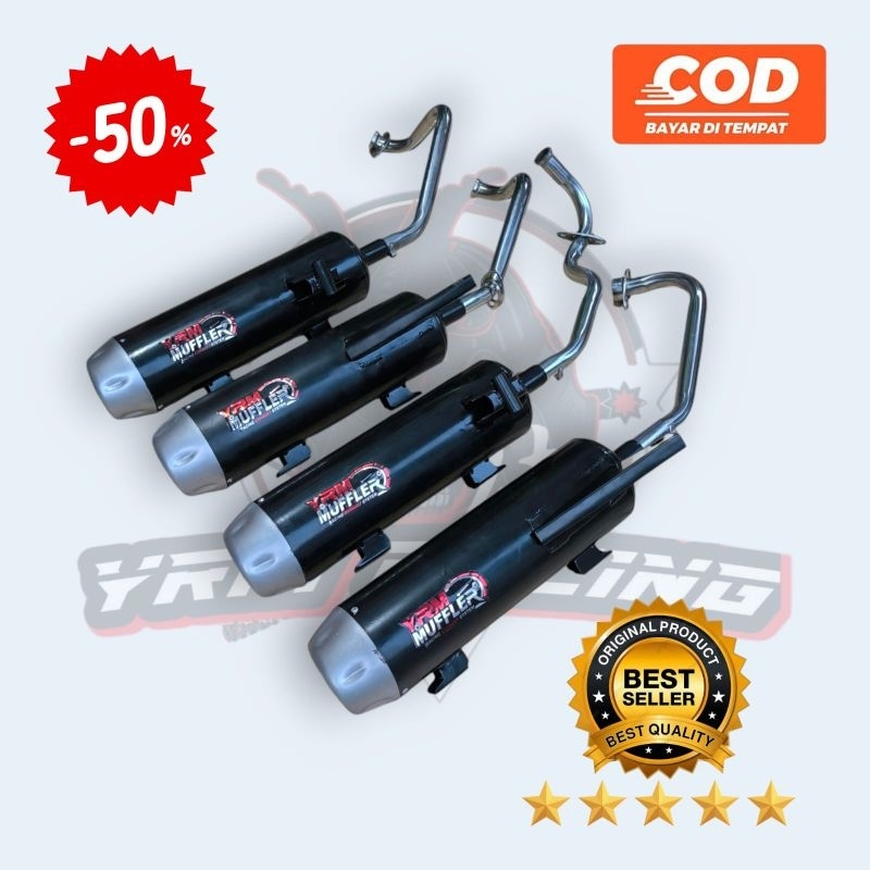 Jual Knalpot Standar Racing Fullset Mio Sporty | M3 | Smile | J | GT ...