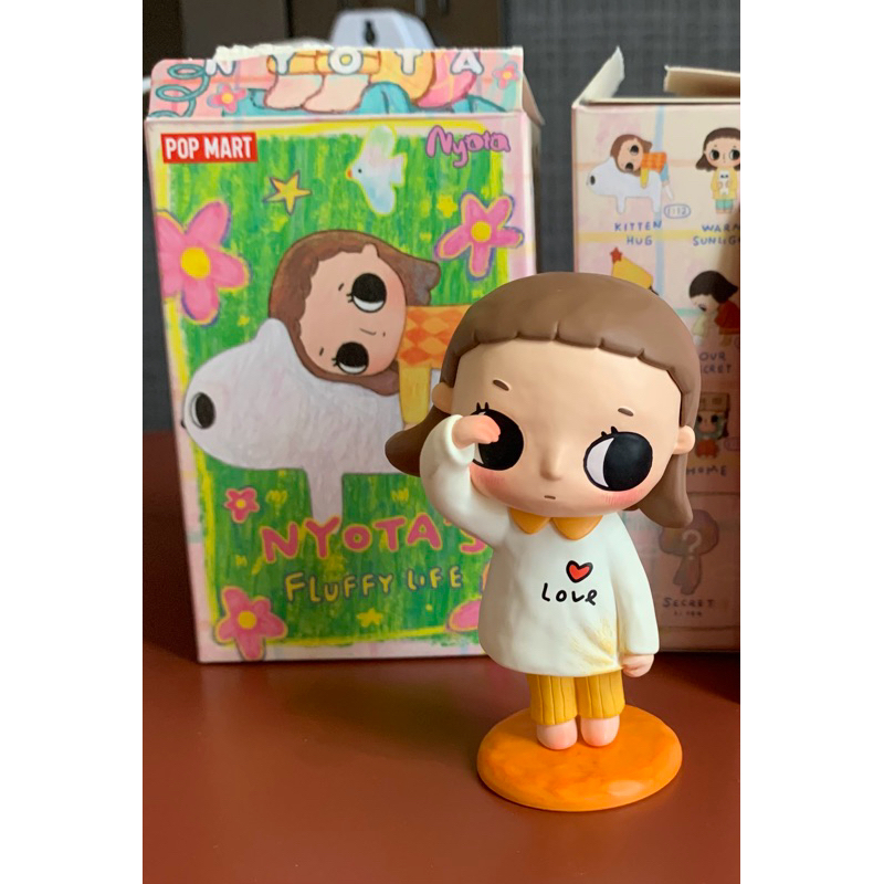 Jual POP MART BLIND BOX ACTION FIGURE UNSEALED NYOTA’S FLUFFY LIFE SEE LOVE | Shopee Indonesia