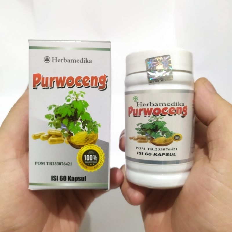 Jual kapsul purwoceng Herbamedika POM TR isi 60 kapsul | Shopee Indonesia