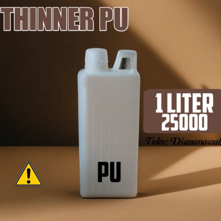 Jual Jual thinner 1 liter PU Polyurethane pengencer Cat tiner 1 liter | Shopee Indonesia