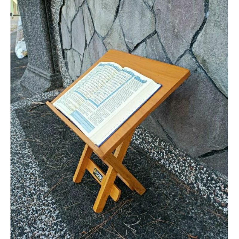 Jual [Bisa diatur kemiringan meja ] Meja Baca Al Quran/ Tatakan Al ...