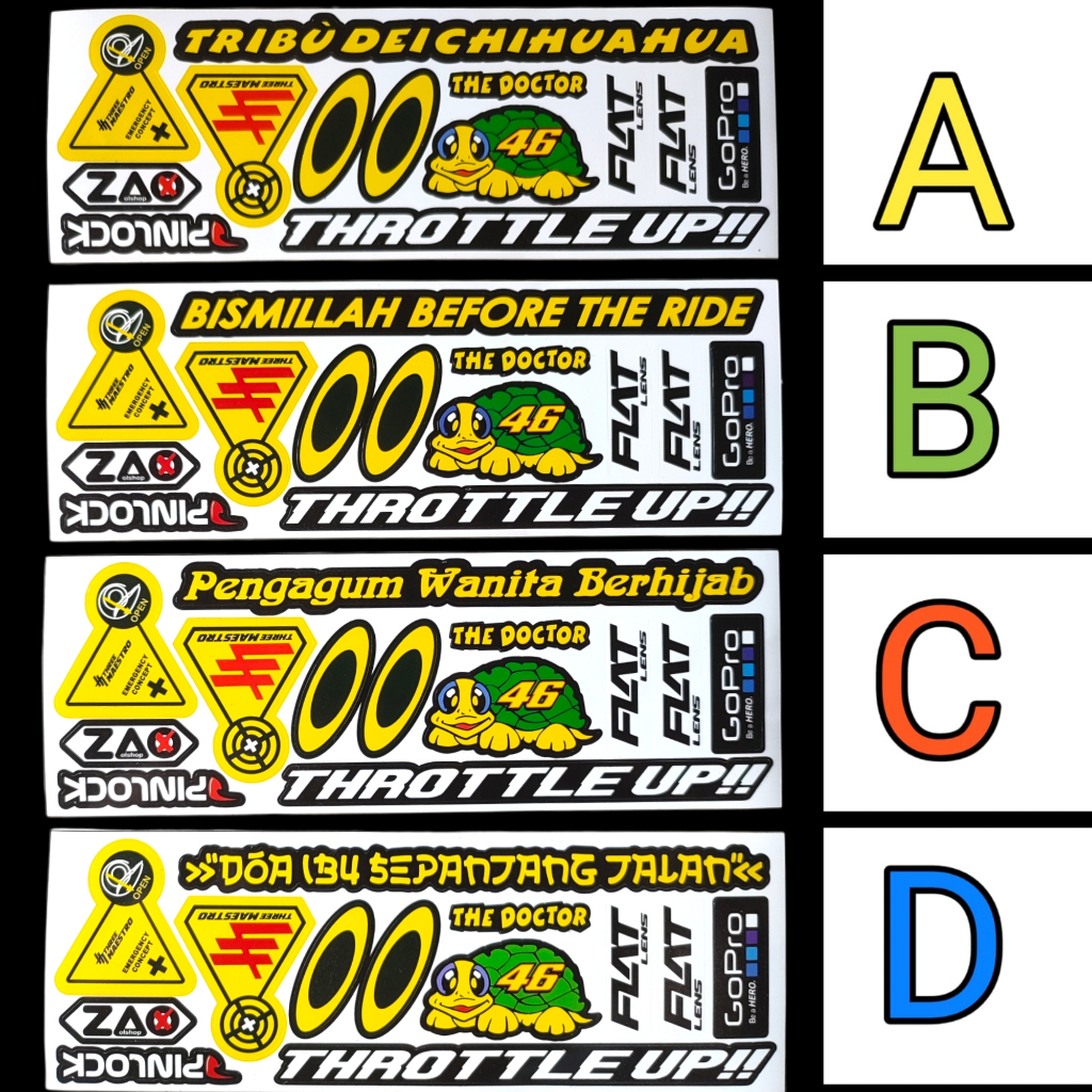 Jual Sticker Kaca Helm Visor Helmet murah TM | Shopee Indonesia