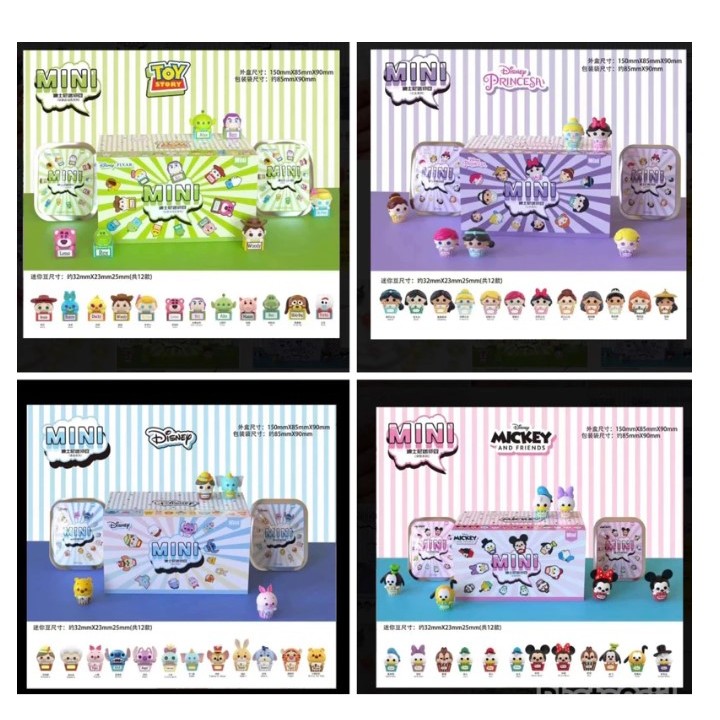 Jual NEW // BLIND BOX DISNEY PIXAR MINI ORIGINAL TOY STORY / PRINCESS ...