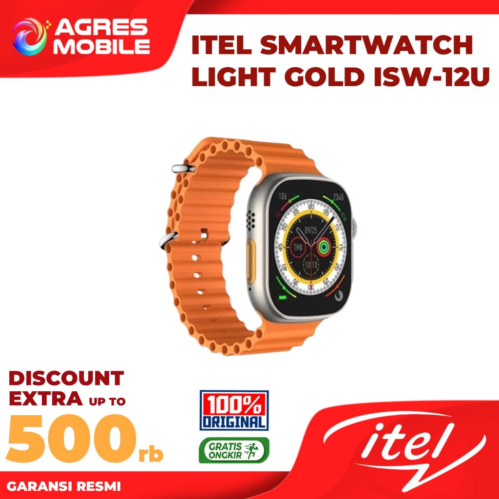 Jual ITEL SMART WATCH ISW-12U LIGHT GOLD GARANSI RESMI | Shopee Indonesia