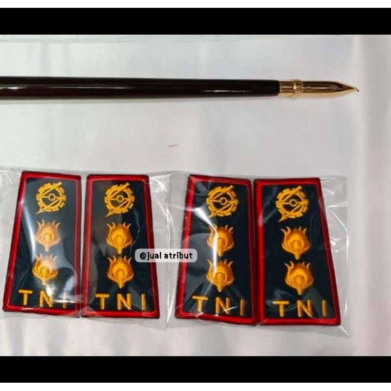 Jual Pangkat PDH Mayor Letkol Kolonel corps Elektro AL bordir | Shopee ...