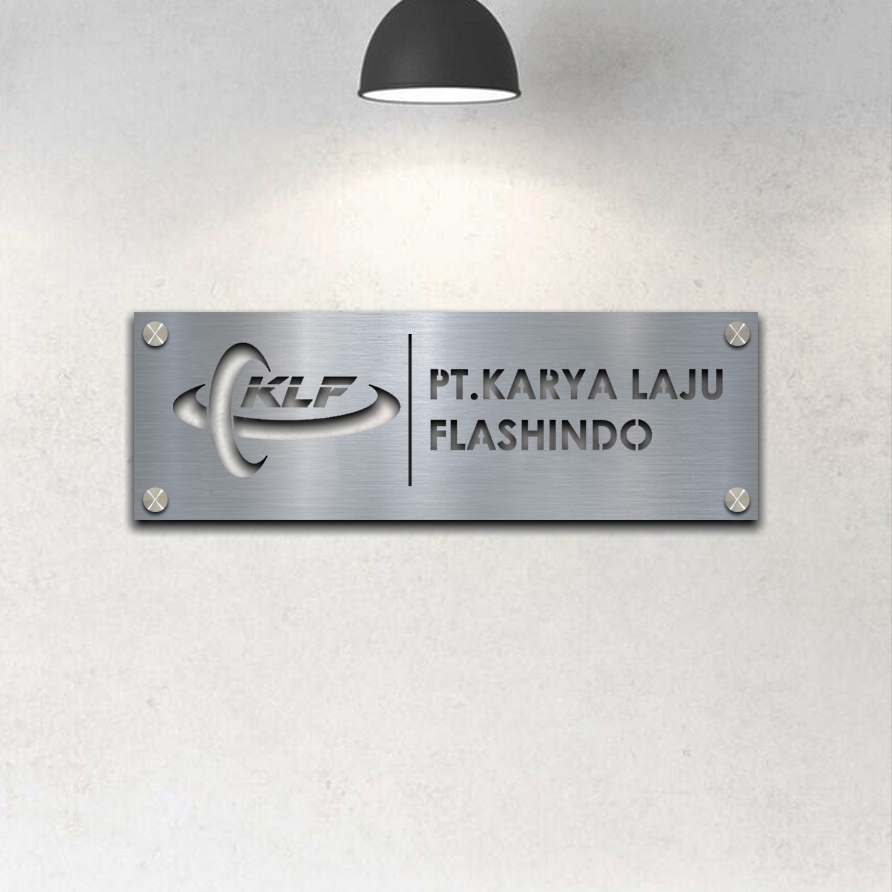 Jual custom signame laser cutting dekorasi nama dinding custom nama ...