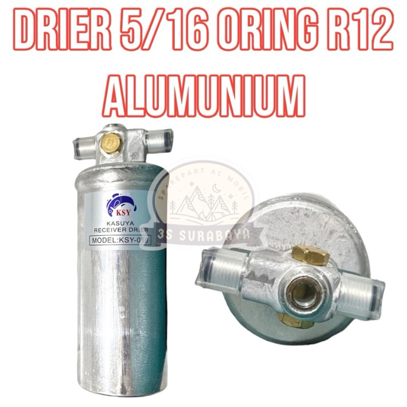 Jual Drier 5/16 Oring R12 Alumunium Receiver Dryer Filter Ac Mobil ...