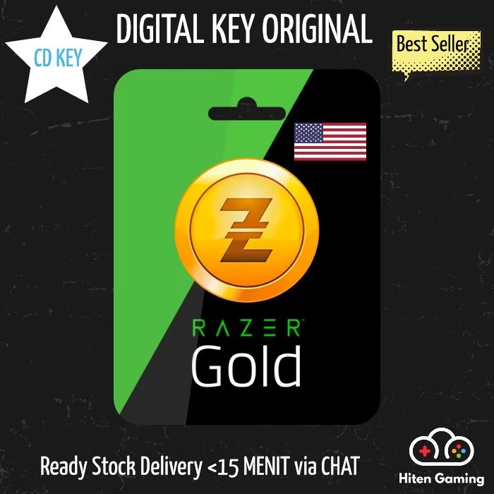 Jual Razer Gold USD Global Pin Digital Code | Shopee Indonesia