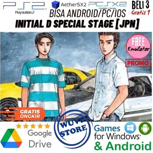 Jual PS 2 Initial D Special Stage [JPN] | Bisa di PC / Android / IOS ...