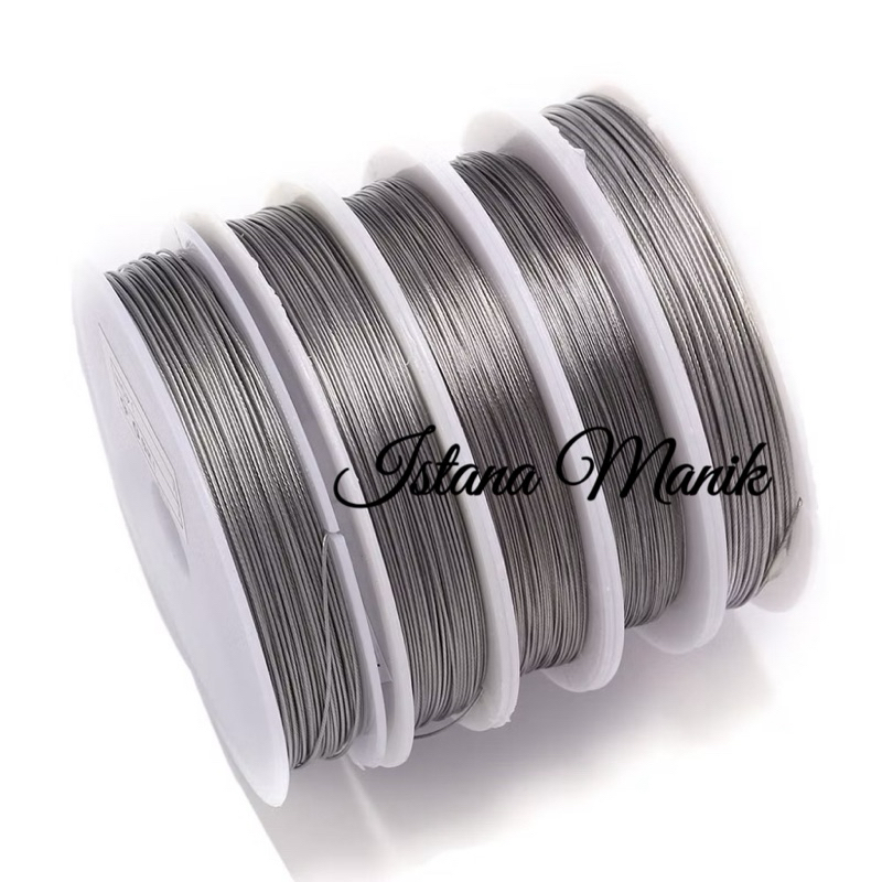 Jual String Cable Kawat Nylon Kawat Tembaga Lentur 0.35/0.45 | Shopee ...